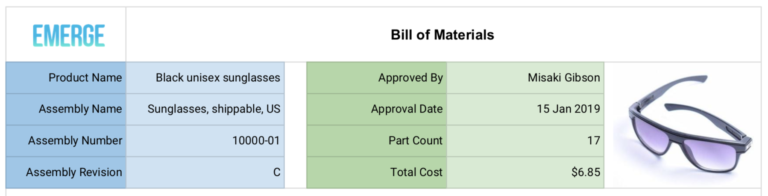 Bill of Materials Template: What It Is and How to Get Started!