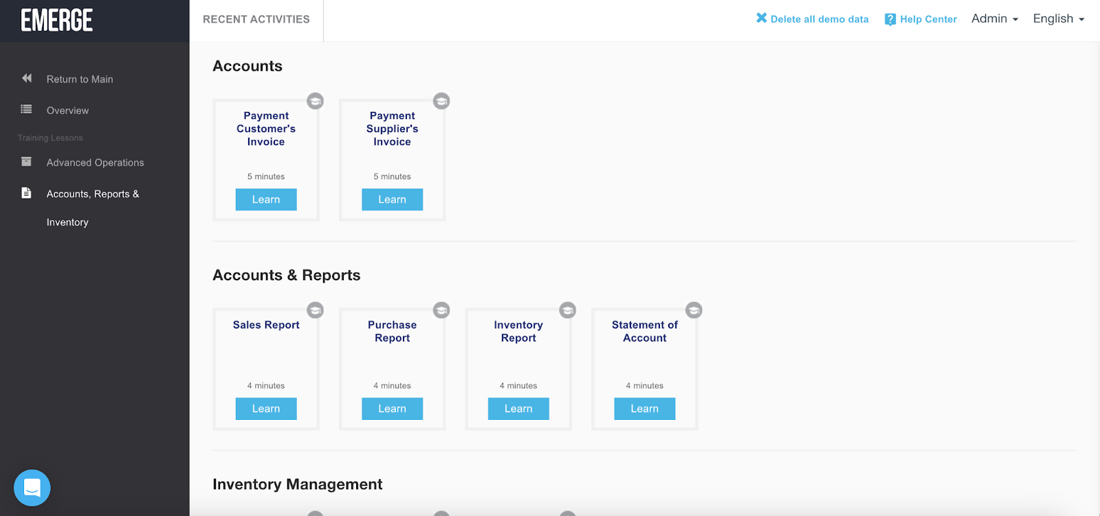 Construction Inventory Management Software - EMERGE