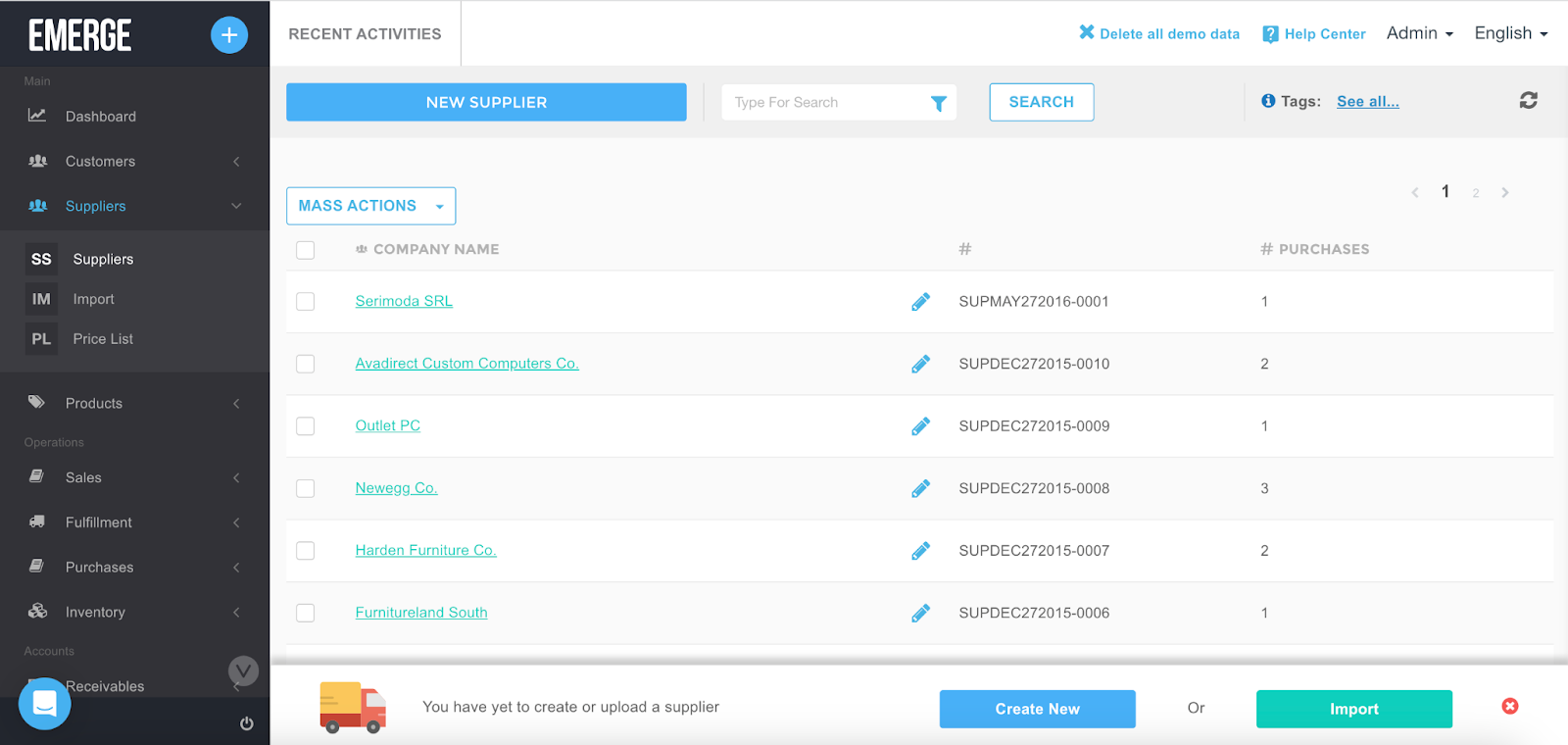Construction Inventory Management Software - EMERGE