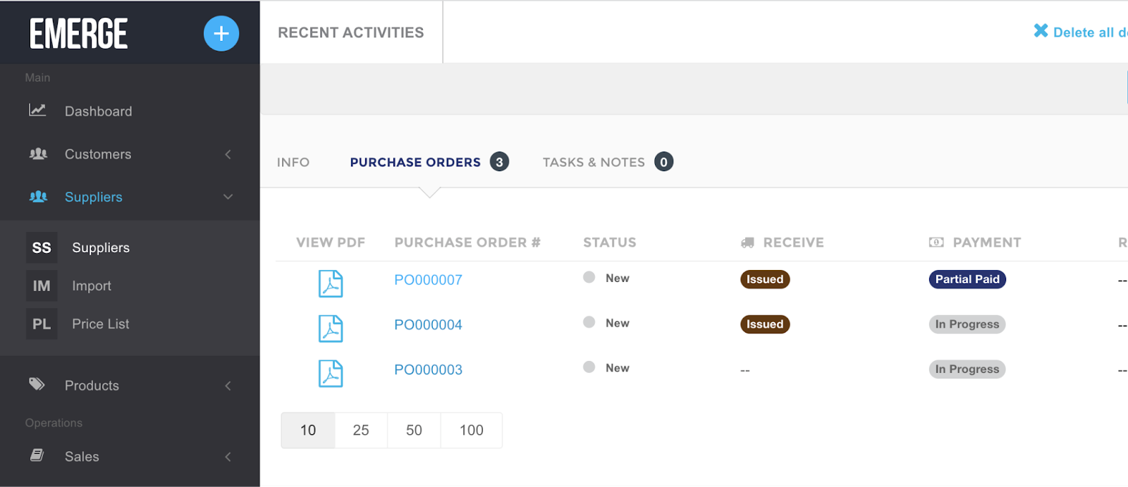 Construction Inventory Management Software - EMERGE